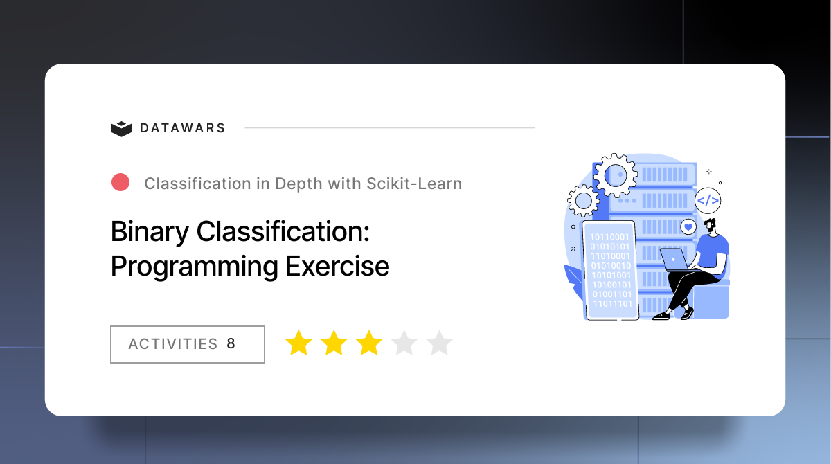 Binary Classification: Programming Exercise | Free Data Science Project ... Binary Classification: Programming Exercise | Free Data Science Project ...