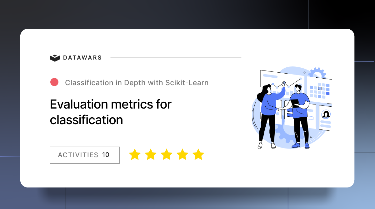 Evaluation metrics for classification | Free Data Science Project ...