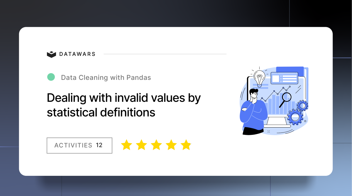 Dealing With Invalid Values By Statistical Definitions Free Data Science Project Data Wars