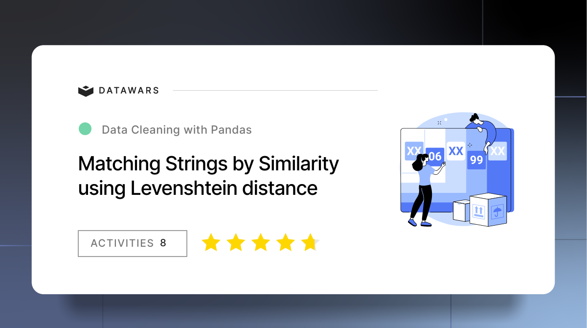 Matching Strings by Similarity using Levenshtein distance | Free Data ... Matching Strings by Similarity using Levenshtein distance | Free Data ...