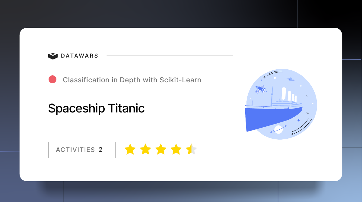 Spaceship Titanic | Free Data Science Project | Data Wars