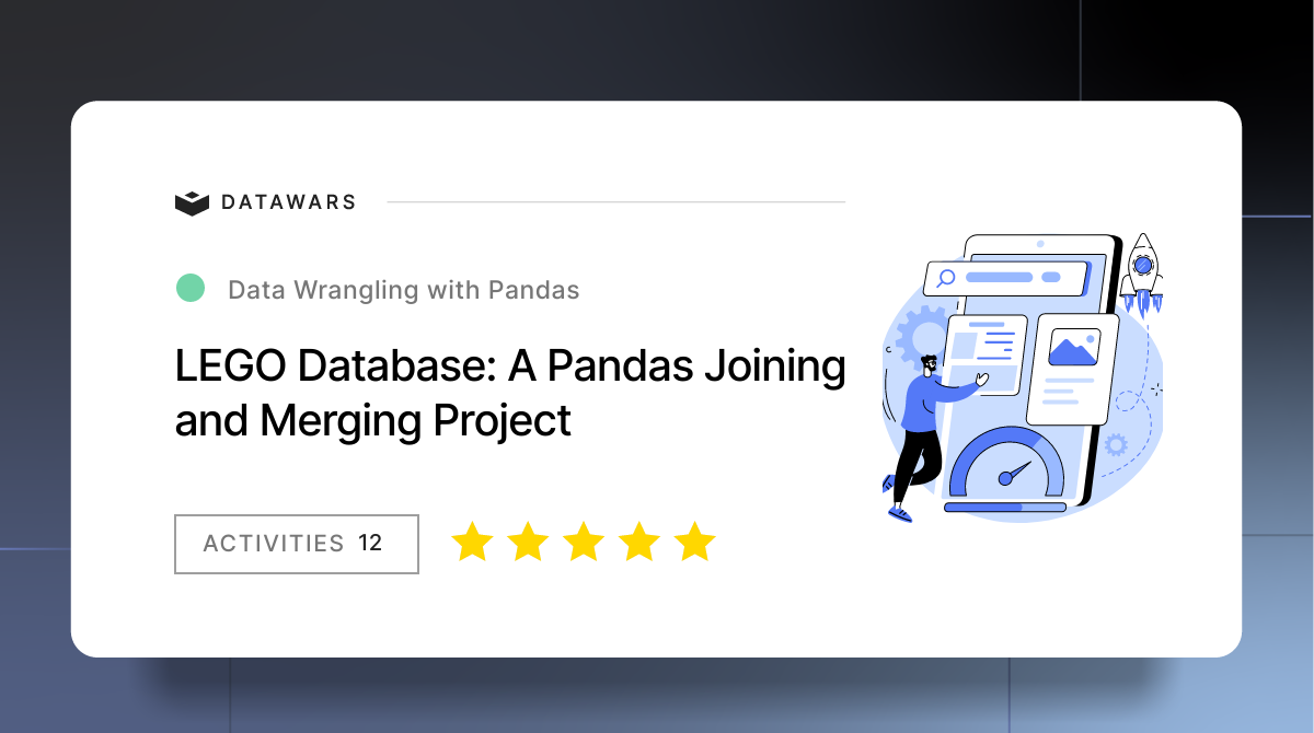 LEGO Database: A Pandas Joining and Merging Project | Free Data Science Project | Data Wars