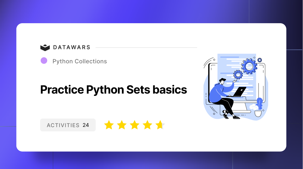 Practice Python Sets Basics Free Data Science Project Data Wars