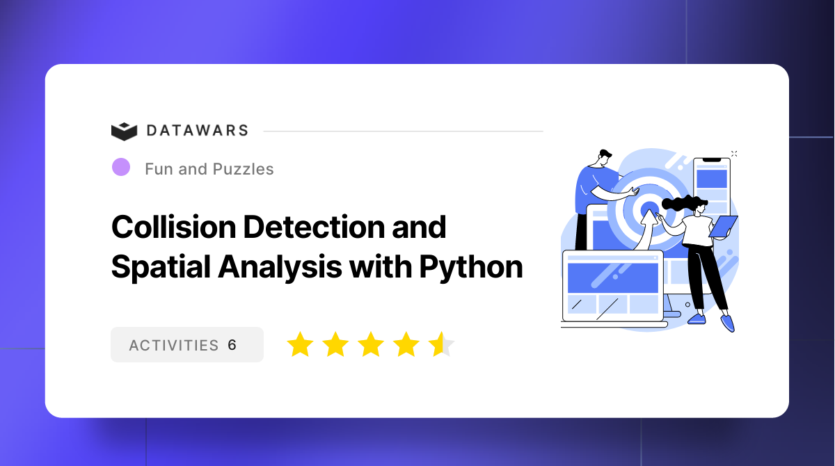 Collision Detection and Spatial Analysis with Python | Free Data Science Project | Data Wars