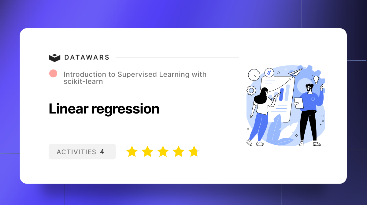 Linear regression | Free Data Science Project | Data Wars