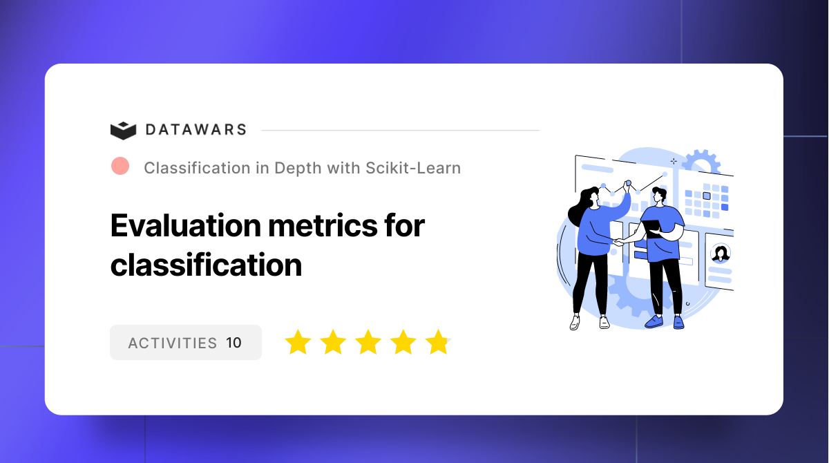 Evaluation metrics for classification | Free Data Science Project ...