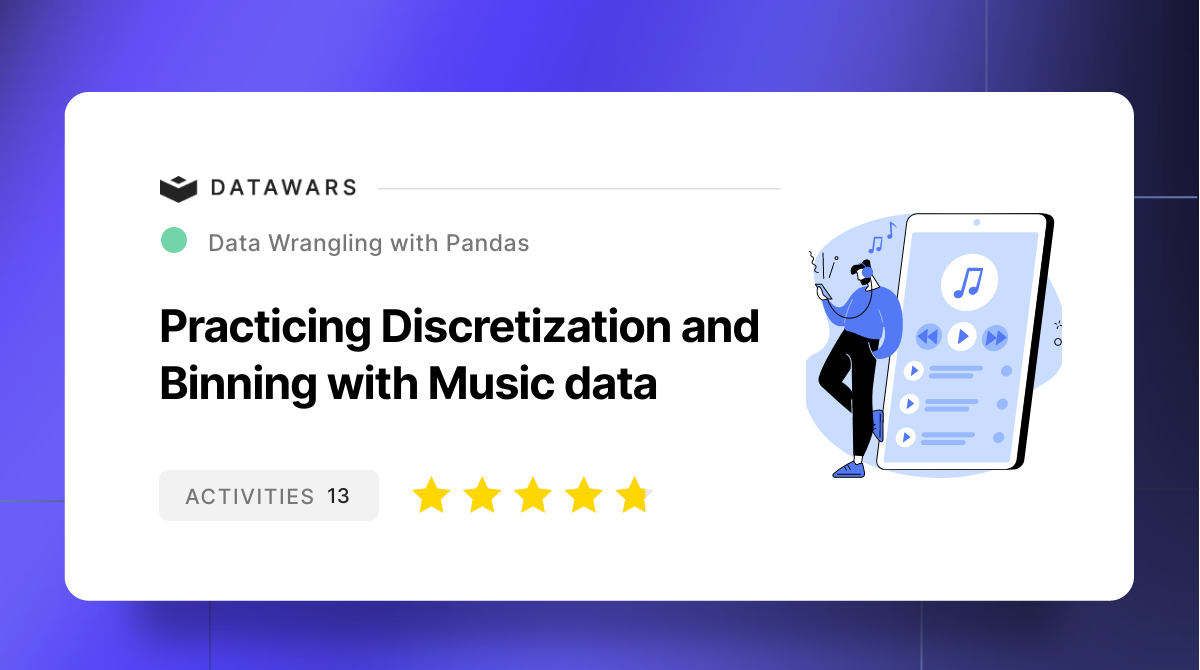 Practicing Discretization and Binning with Music data | Free Data ...