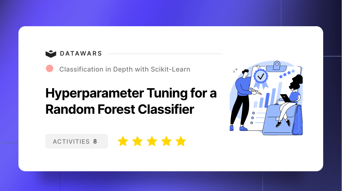 Hyperparameter Tuning for a Random Forest Classifier | Free Data ...