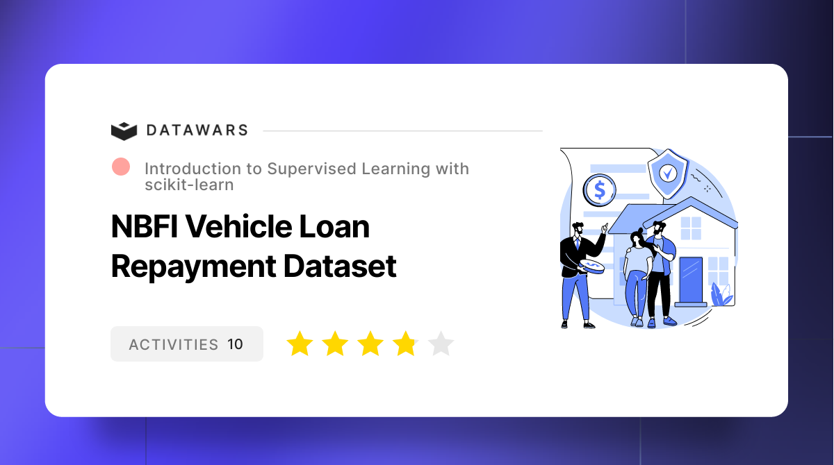 NBFI Vehicle Loan Repayment Dataset | Free Data Science Project | Data Wars