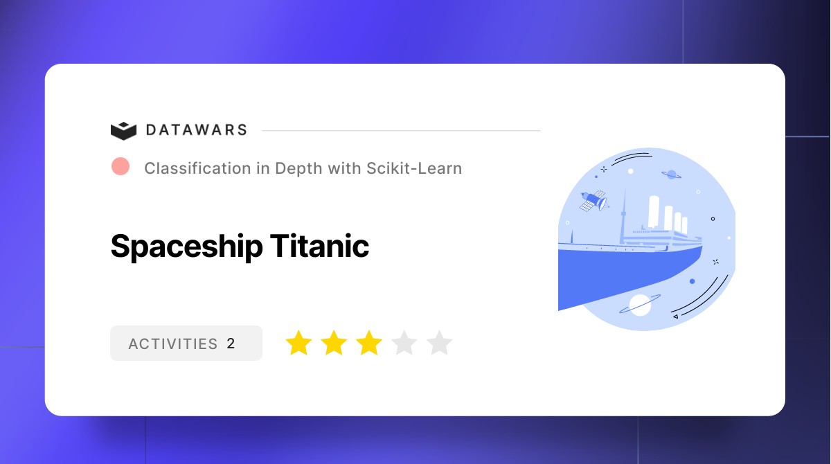 Spaceship Titanic | Free Data Science Project | Data Wars