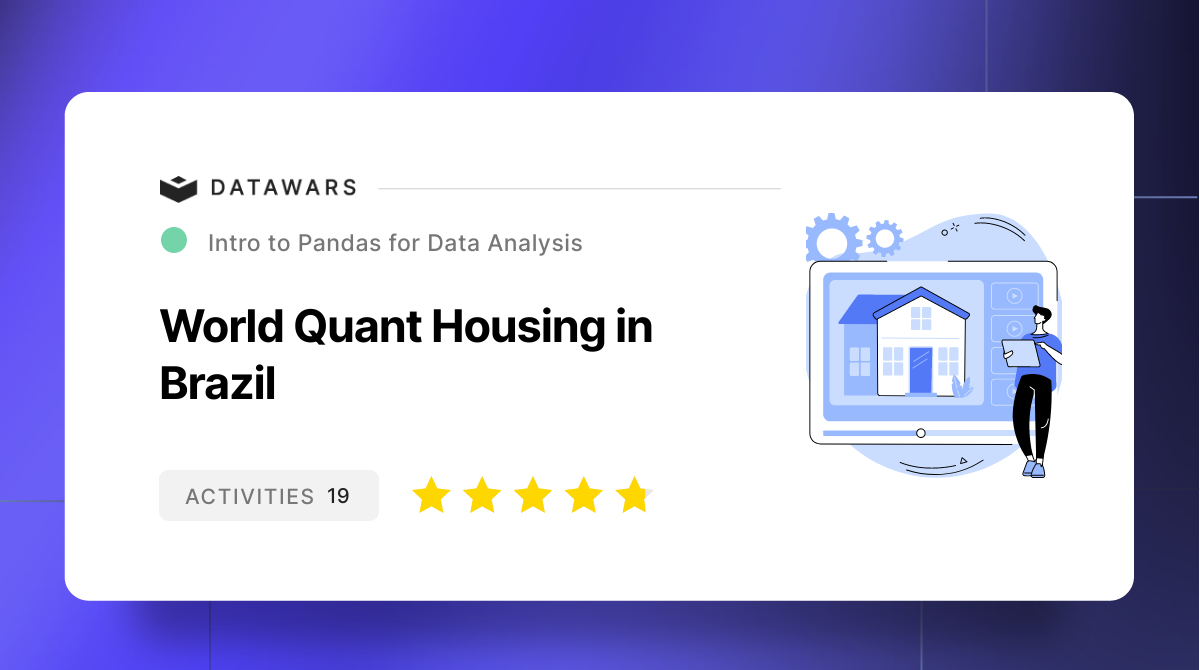 World Quant Housing in Brazil | Free Data Science Project | Data Wars
