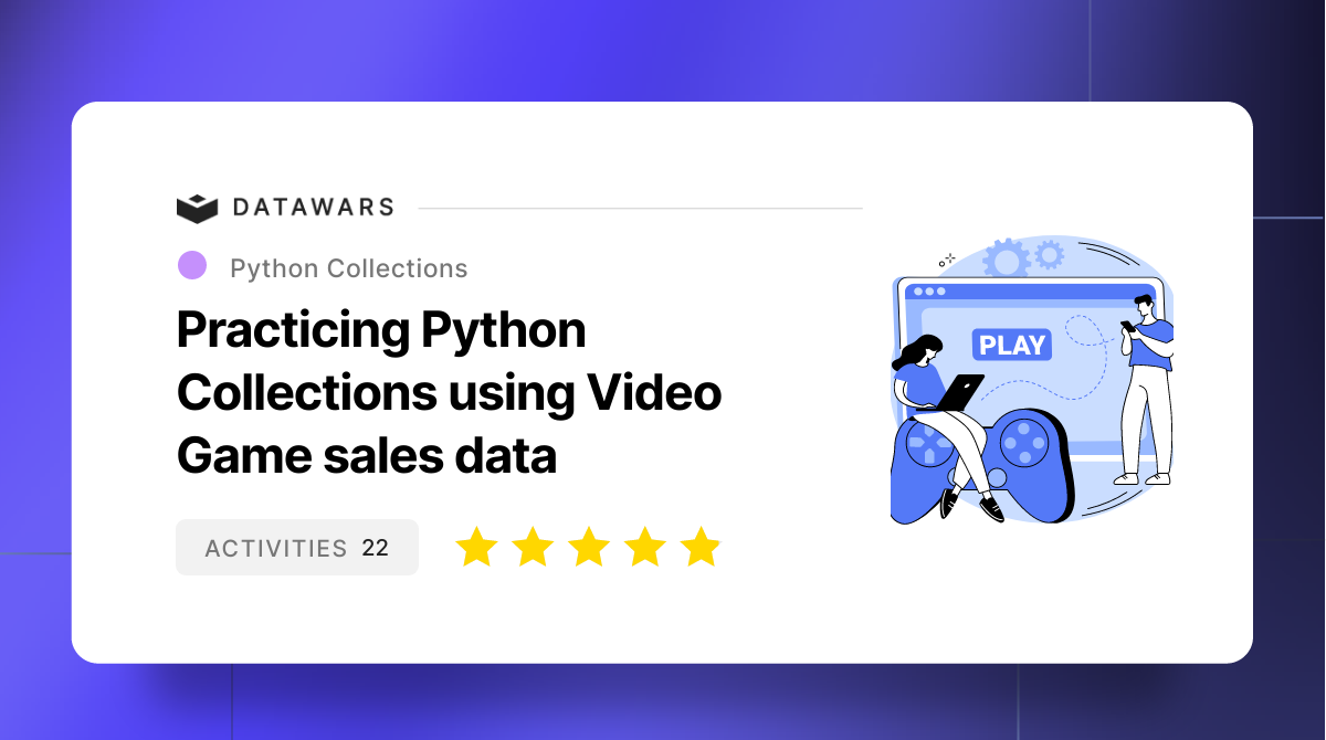 Practicing Python Collections using Video Game sales data | Free Data ...