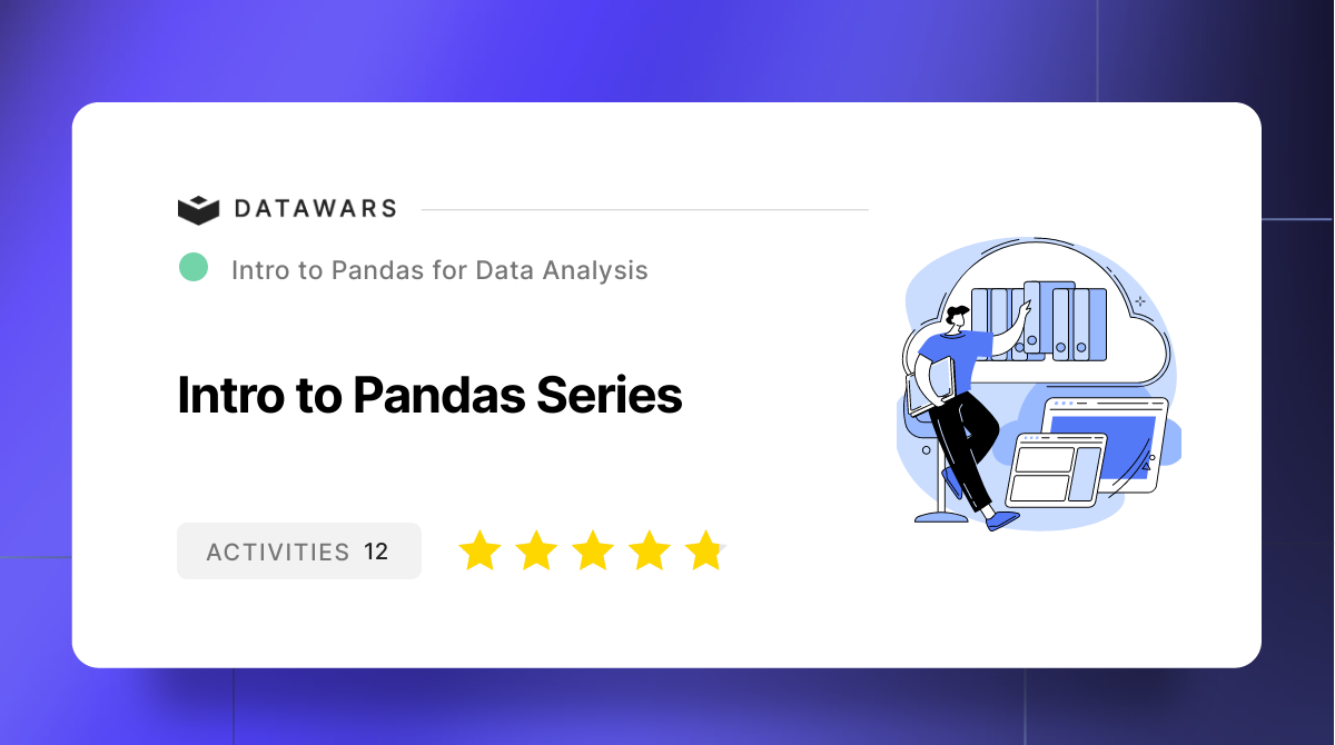 Intro to Pandas Series | Free Data Science Project | Data Wars