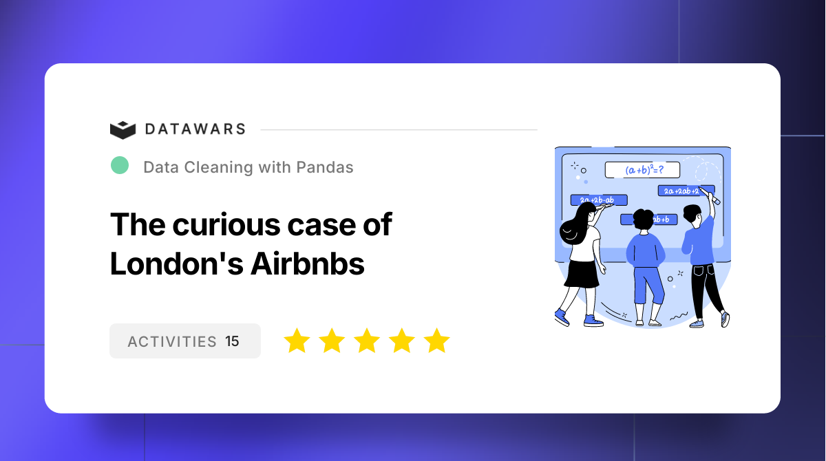 The curious case of London's Airbnbs | Free Data Science Project | Data ...