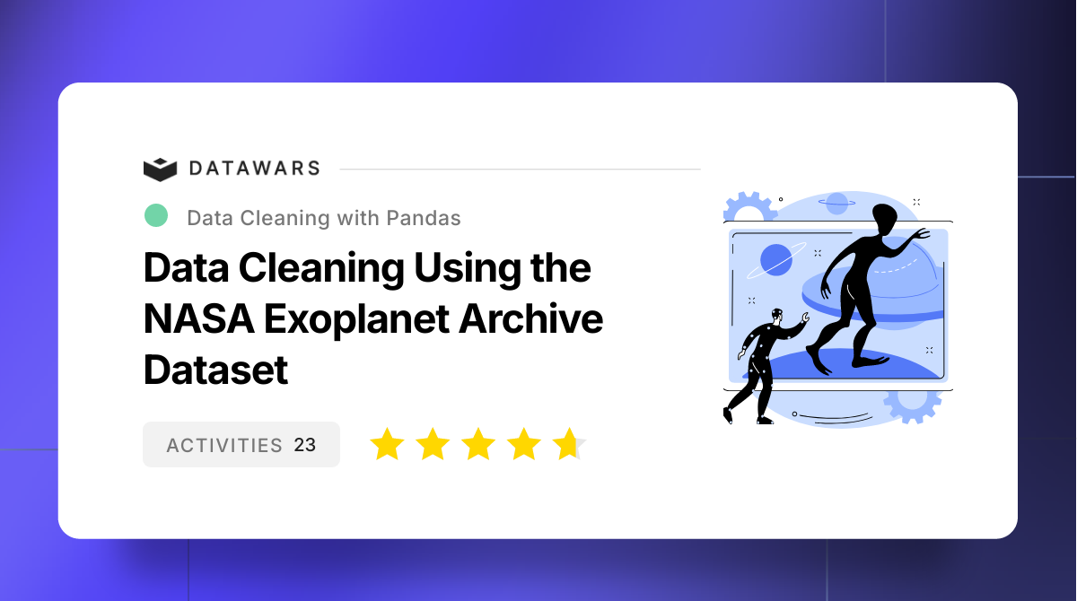 Data Cleaning Using the NASA Exoplanet Archive Dataset | Free Data ...