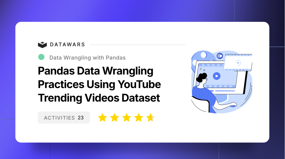 Pandas Data Wrangling Practices Using YouTube Trending Videos Dataset | Free Data Science ...
