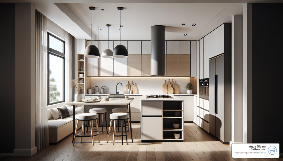 10 Compact Kitchen Design Ideas to Maximize Your Space - Aqua Gleam ...