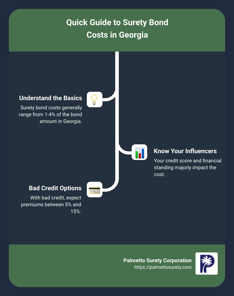The Complete Guide to Surety Bond Costs in Georgia - Palmetto Surety Corporation