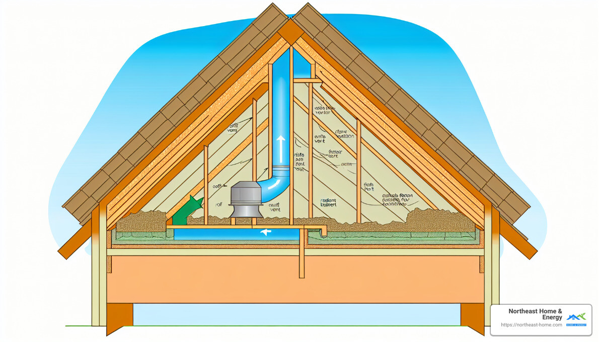 The Ins and Outs of Attic Vents and Ventilation - Northeast Home & Energy