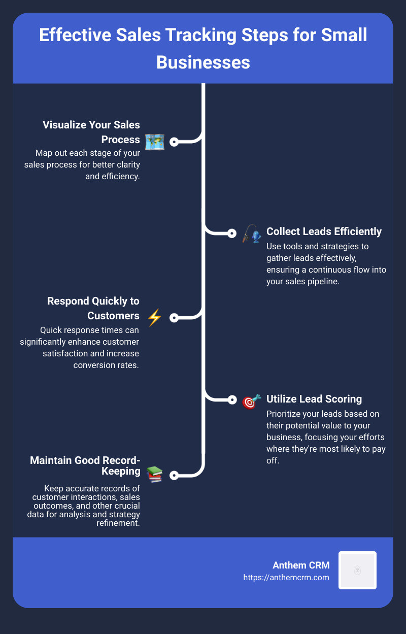 How to Effectively Track Sales in Your Small Business - Anthem CRM