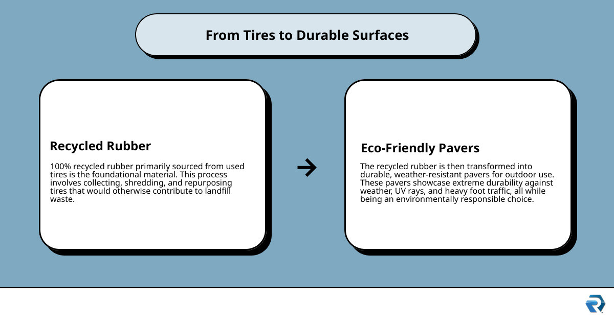 Recycled Rubber Pavers: A Green Solution for Your Outdoor Space - Rubcorp