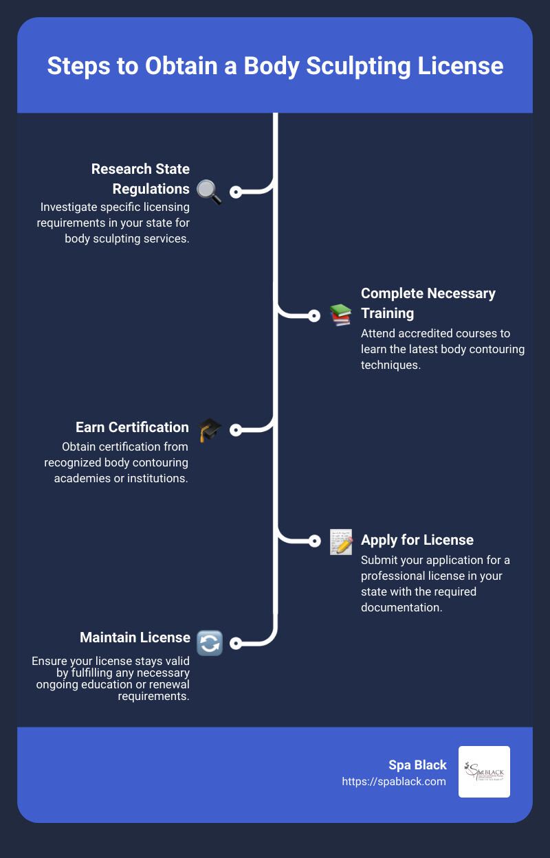 A Practical Guide to Body Sculpting Licensing Requirements | Spa Black