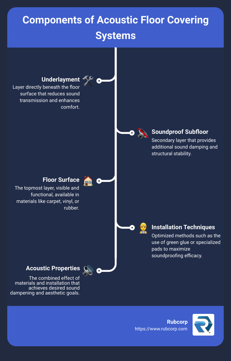 Reducing Noise in Buildings with Acoustic Flooring Solutions - Rubcorp