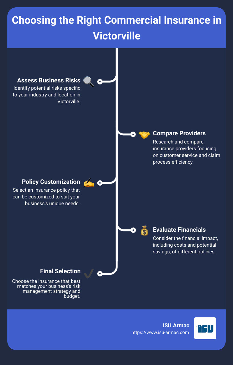 Top 5 Essential Commercial Insurance Tips in Victorville, CA 2024