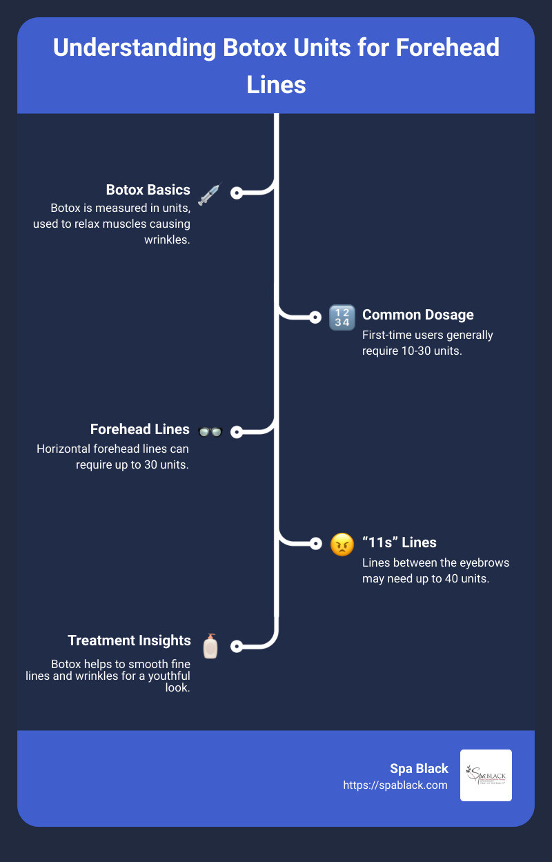 A Comprehensive Guide to Botox Units for Forehead Lines | Spa Black