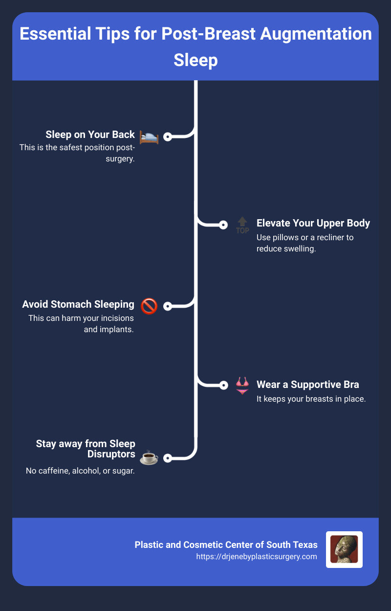 How to Sleep Comfortably After Breast Augmentation with 5 Simple Tips | Plastic Surgeon San Antonio