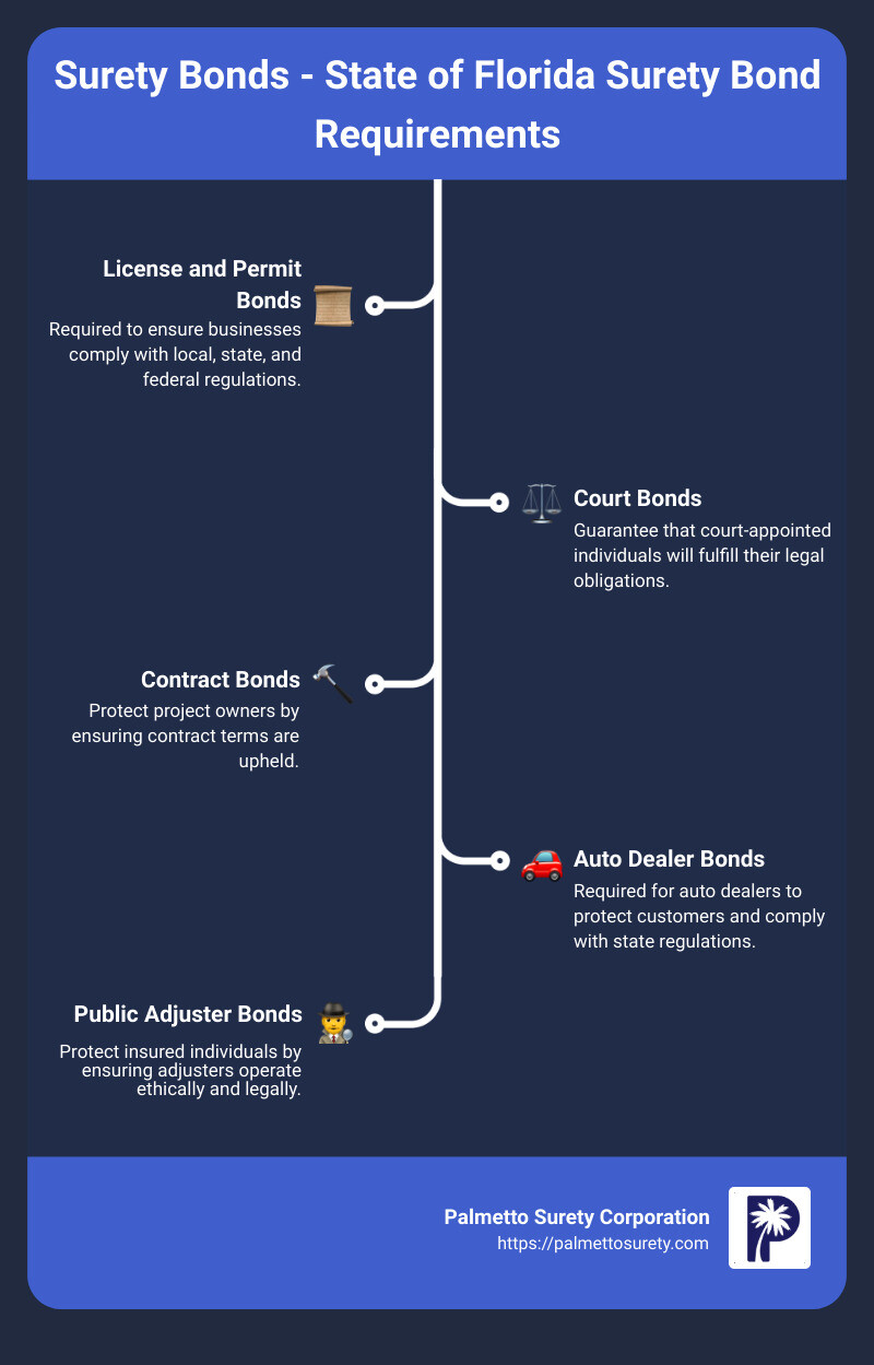 Florida's Surety Bond Requirements Explained - Palmetto Surety Corporation