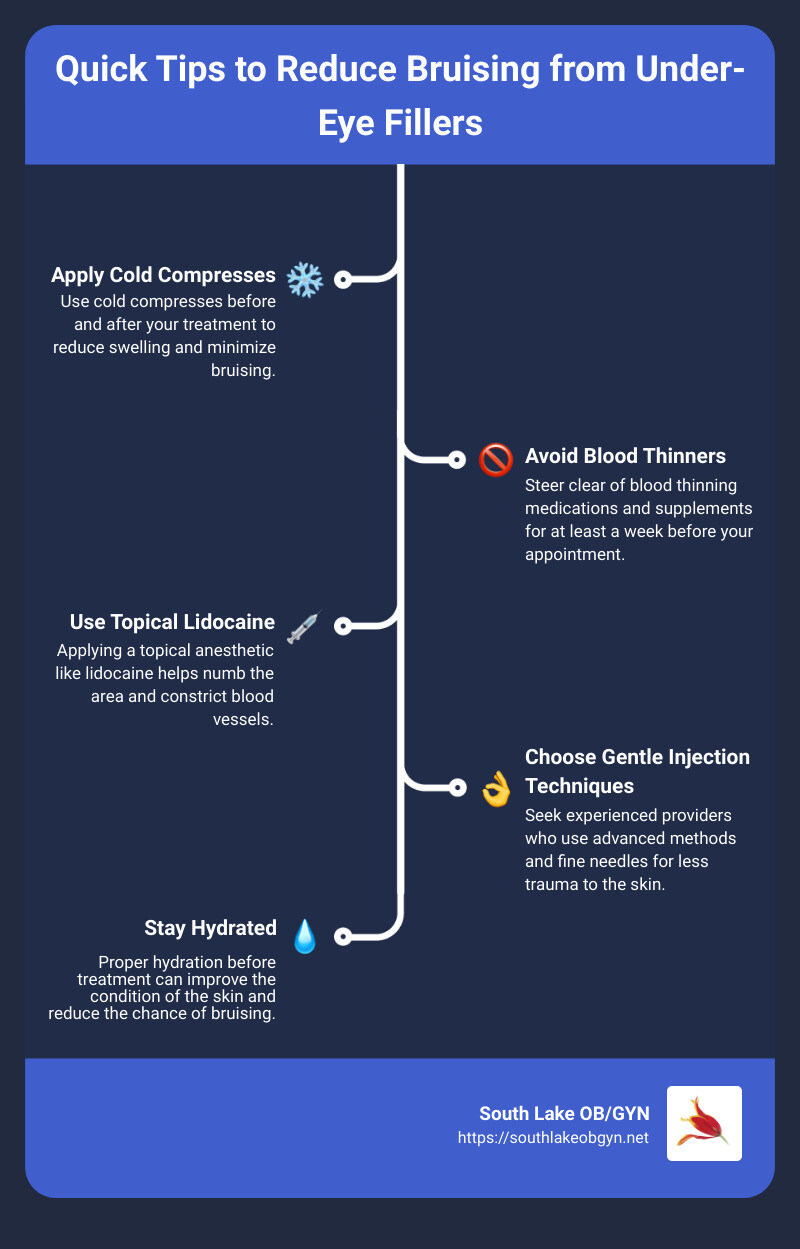 Minimizing Bruising from Under Eye Dermal Fillers: Tips and Tricks ...