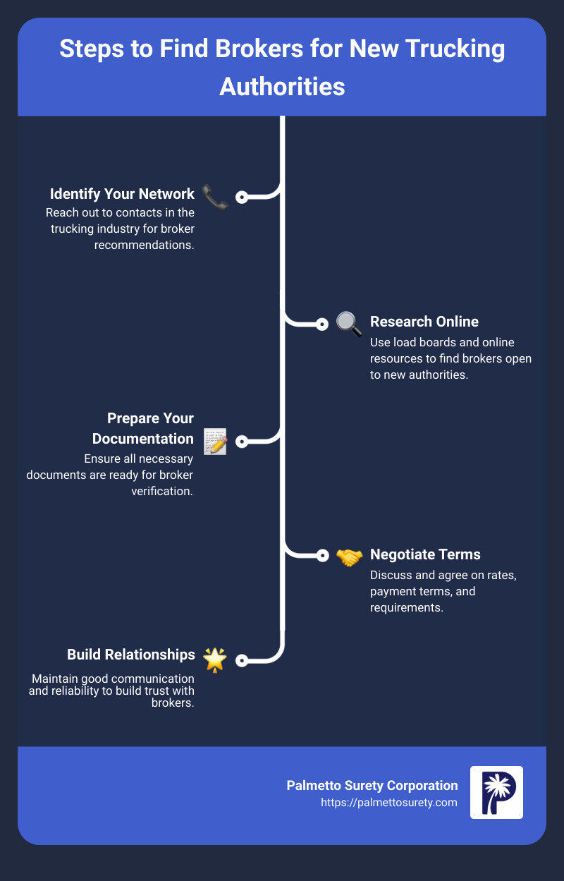 Finding the Right Brokers for New Trucking Authorities - Palmetto ...