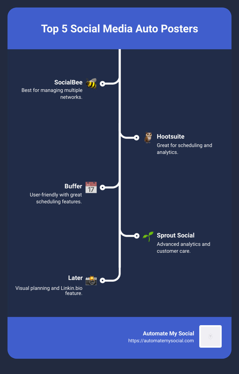 Best Social Media Auto Poster: Top 10 Tools Reviewed 2024