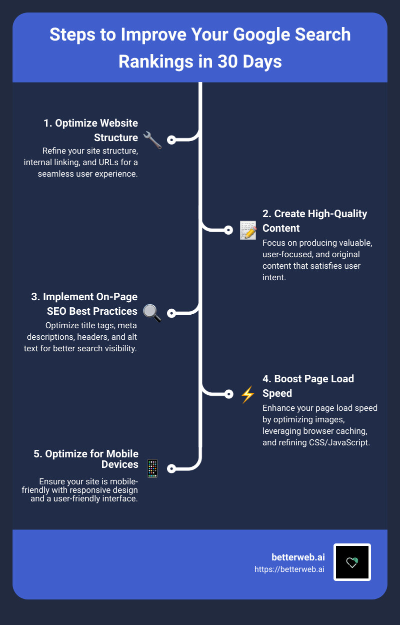 Improve Google Search Rankings: 10 Best Tips for 2024