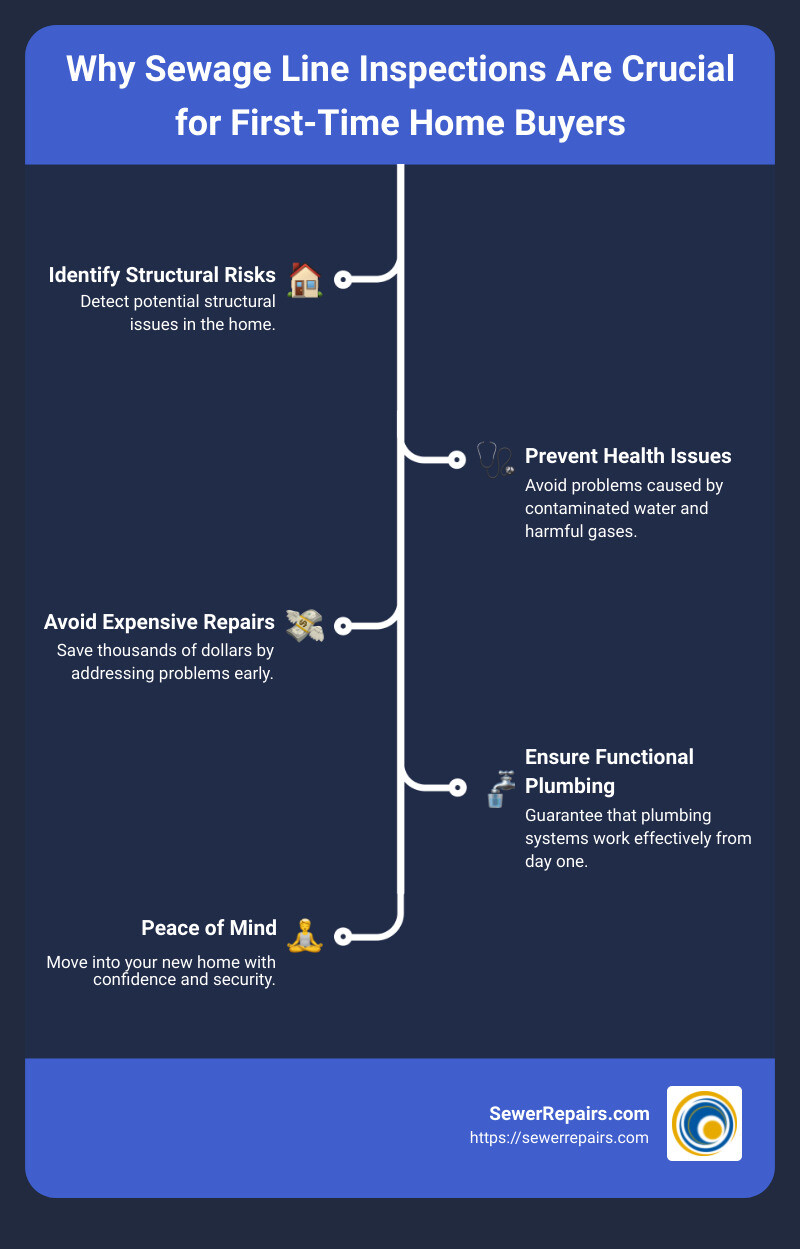 Sewage Line Inspections: A Must-Do for First-Time Home Buyers