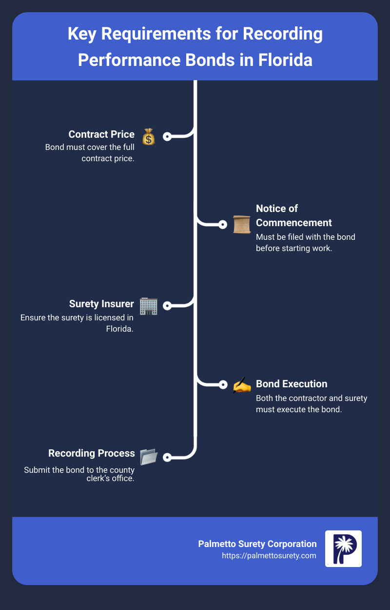 Florida Law on Recorded Performance Bonds: Key 2024 Insights