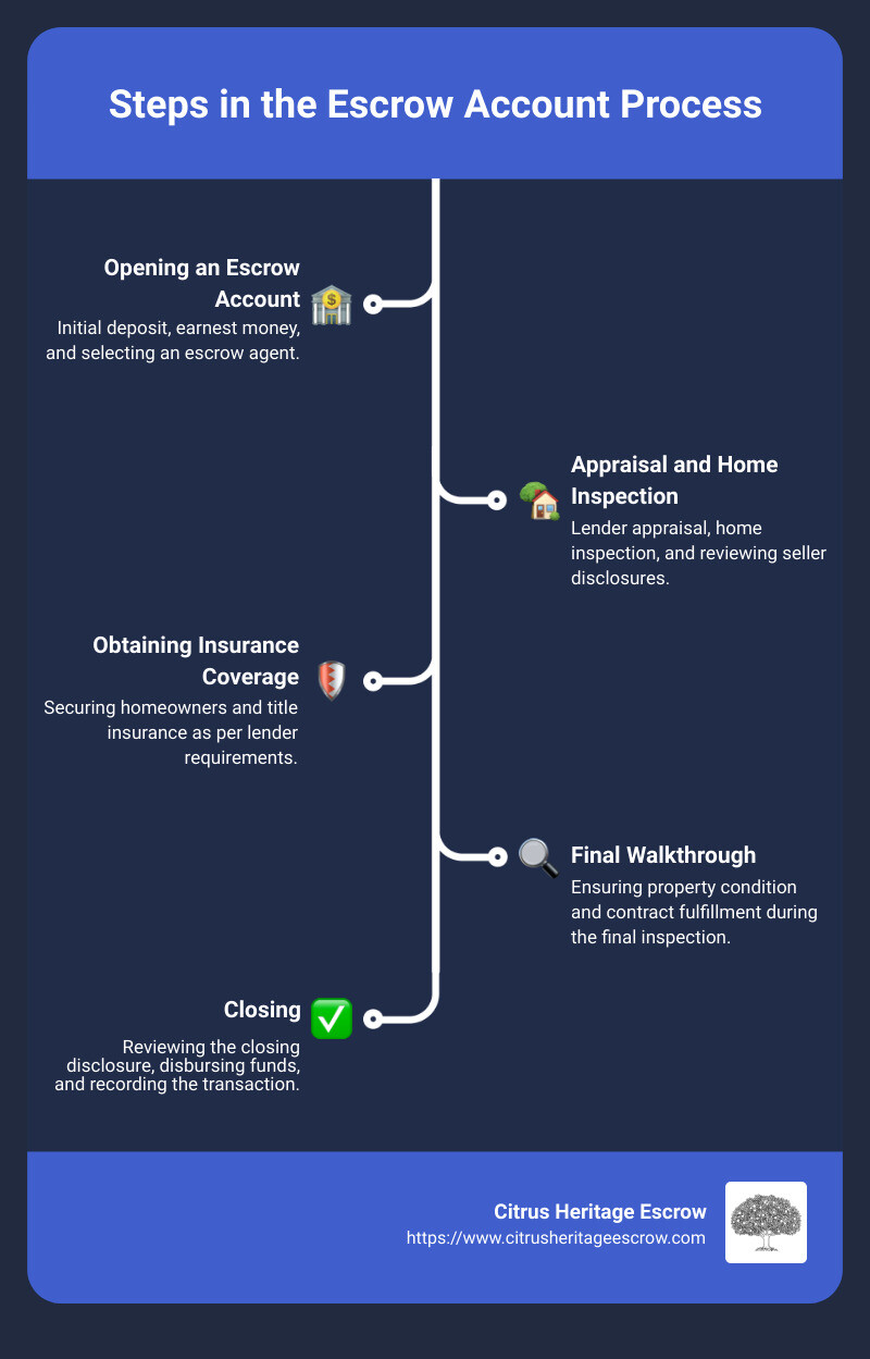 Navigating the Escrow Process: Key Steps and Requirements