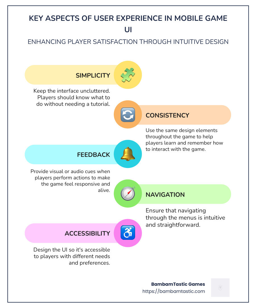 Mobile Game UI Design: Best Practices and Tips | BamBamTastic Games, LLC