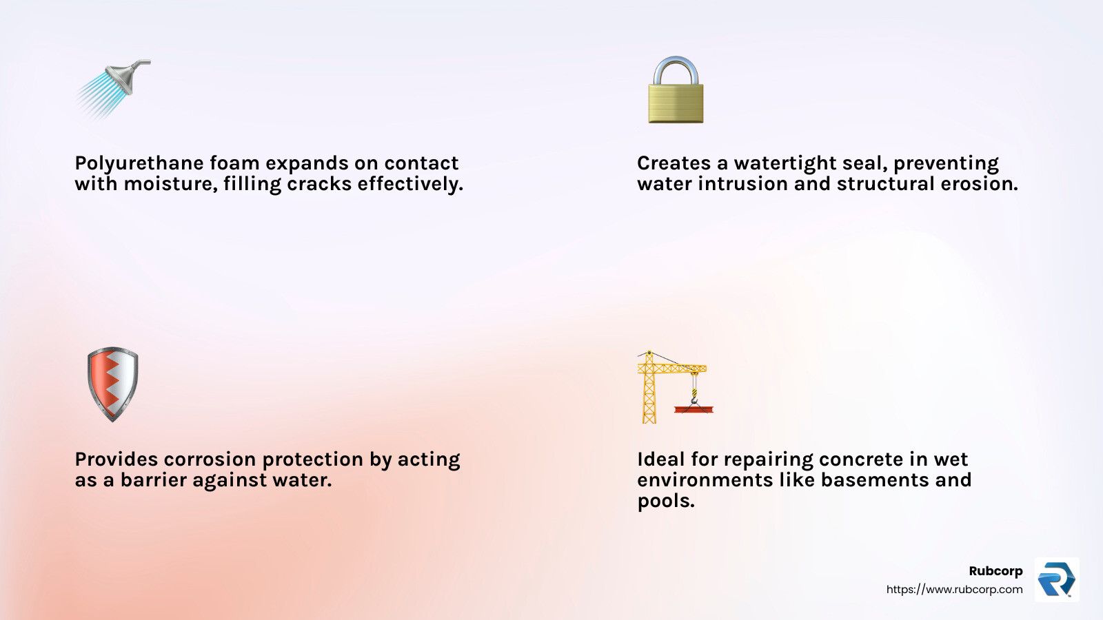 Fixing Concrete with Urethane Foam Injection - Rubcorp