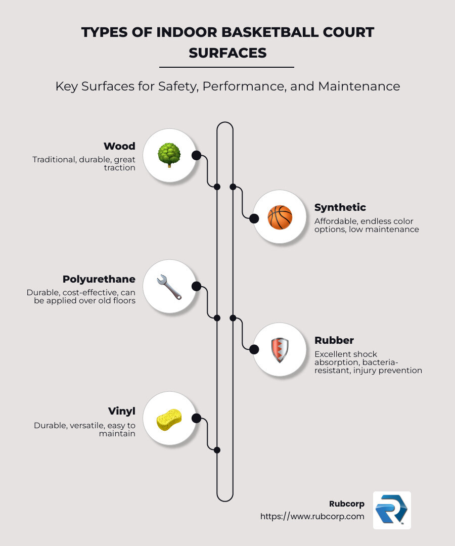 Indoor Basketball Court Surfaces: A Comprehensive Guide - Rubcorp
