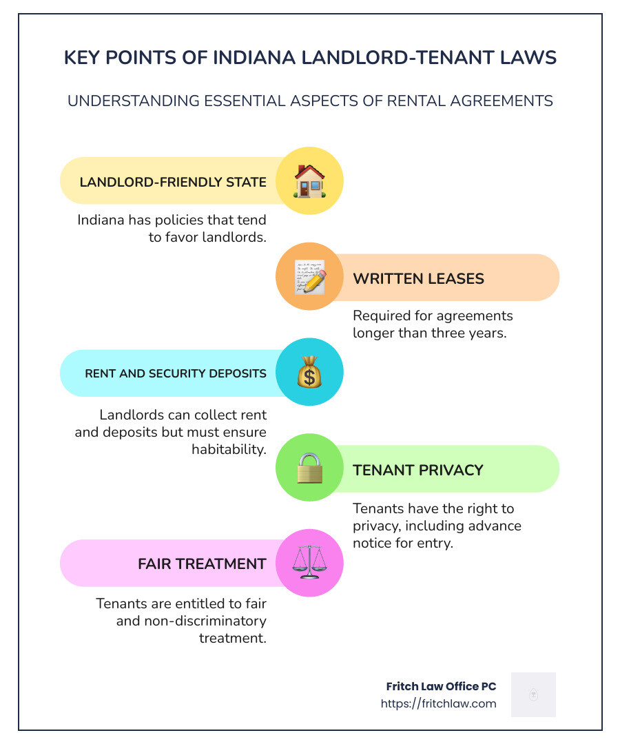 Indiana Landlord Laws: Top 5 Crucial Rules in 2024