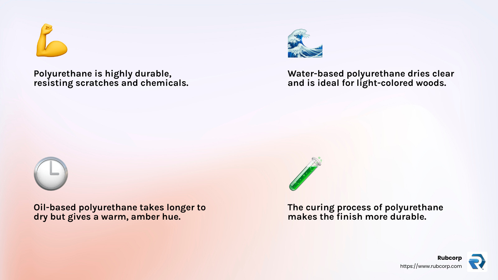 Shellac vs. Polyurethane: A Comprehensive Guide - Rubcorp
