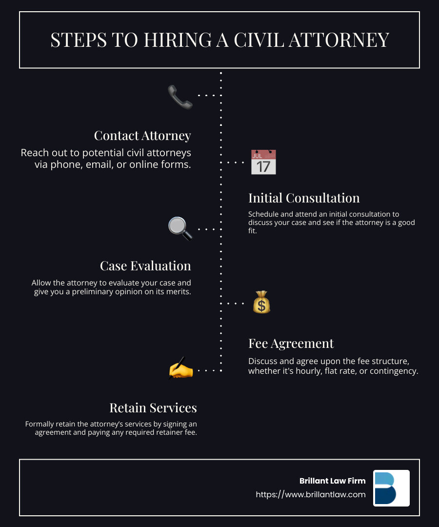 The Ultimate Guide to Finding the Right Civil Attorney - Brillant Law Firm
