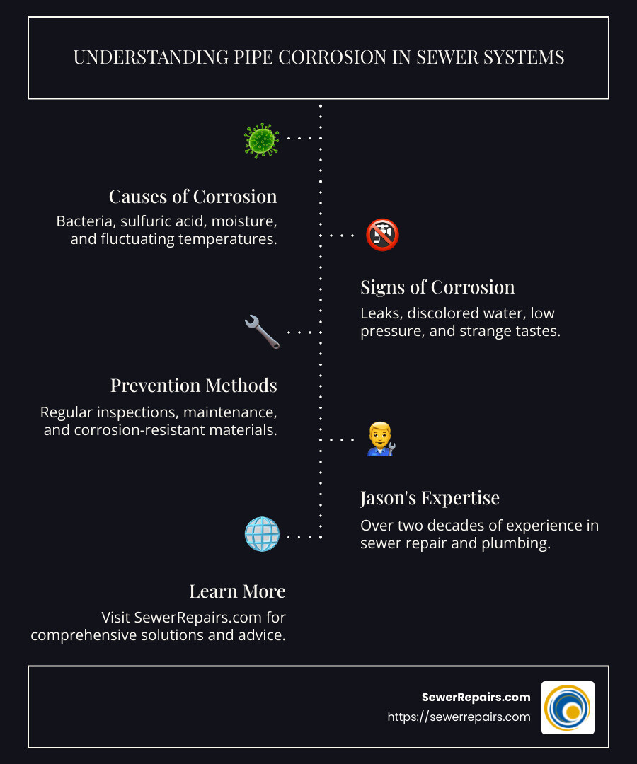 How to Prevent and Treat Sewer Pipe Corrosion