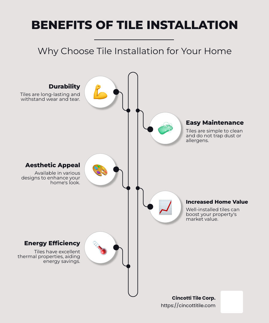 The Ultimate Guide to Tile Installation in Billerica, MA | Cincotti Tile