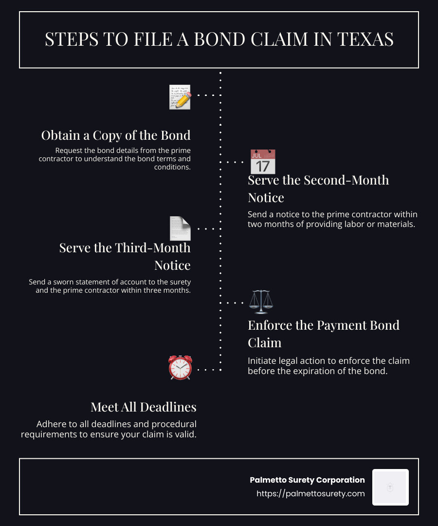 Texas Bond Claims: 4 Essential Steps for Success in 2024