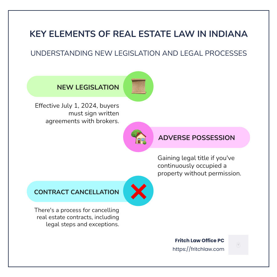 Real Estate Law Indiana: Top 5 Must-Know Changes 2024