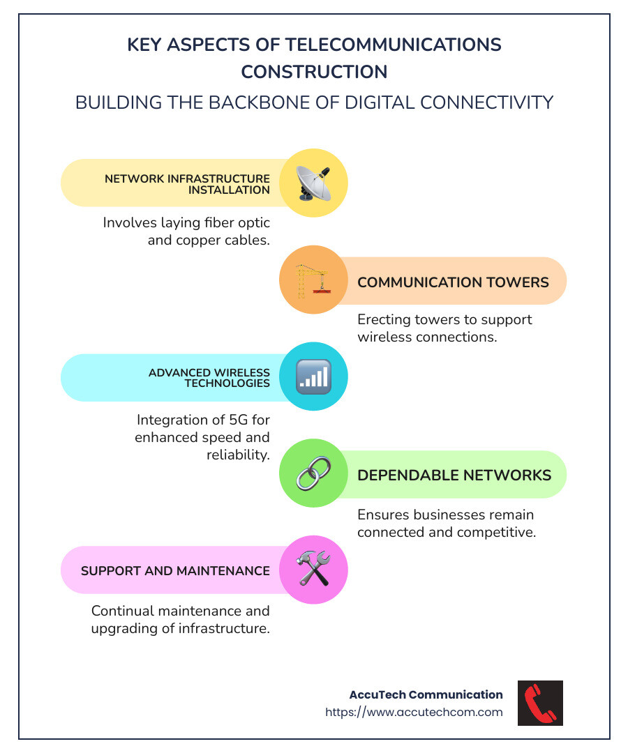 Telecommunications Construction: Top 5 Powerful Insights 2024