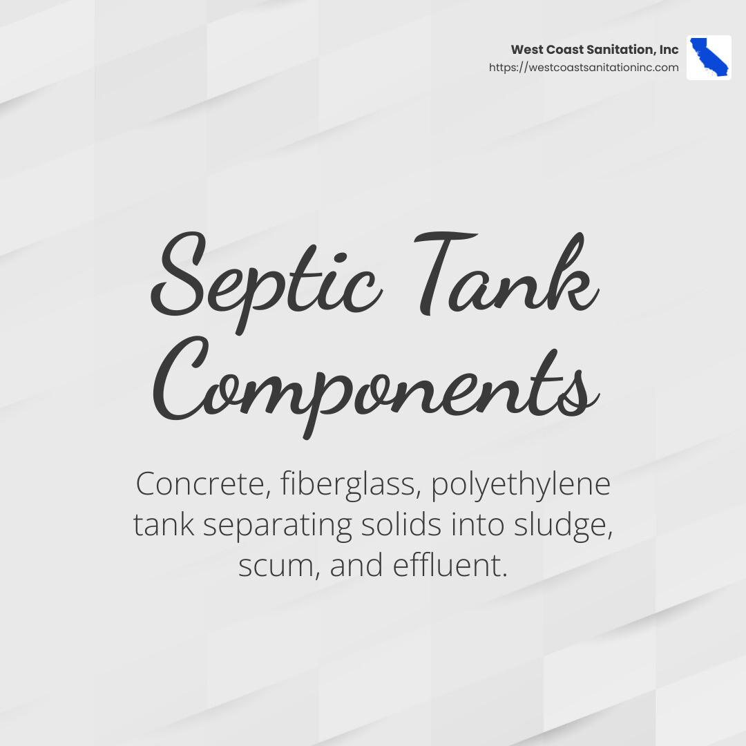 Septic System 101: Key Components Explained - West Coast Sanitation